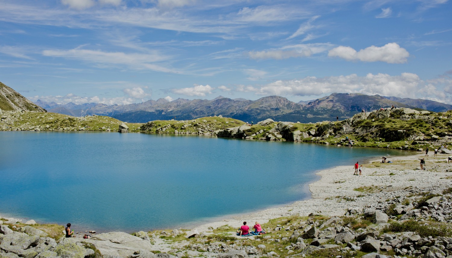 Wandern in Meran, Südtirol | Kratzbergersee am Sarntaler Westkamm