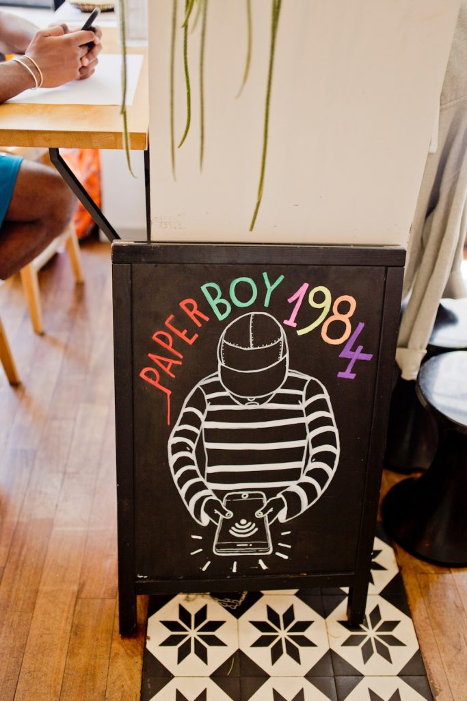 Brunch at Paperboy Paris – sandwiches with a Japanese twist